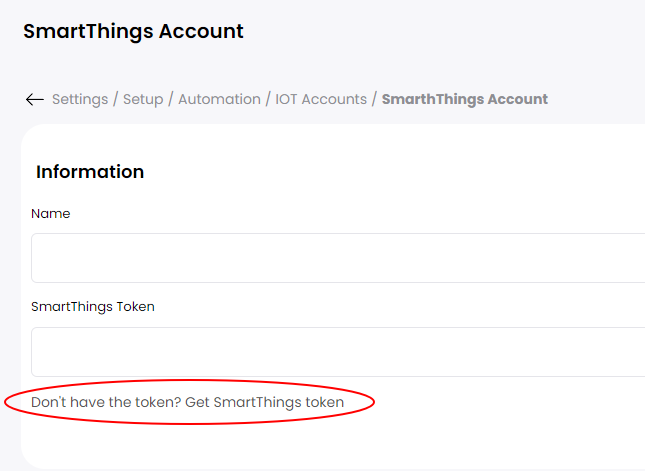 How to connect SmartThings?